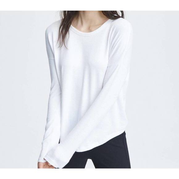 rag & bone | Tops | New Rag Bone The Knit Ls In White | Poshmark
